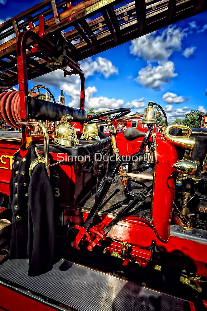 "Ye Oldie Fire Engine, Henham Steam Rally" by Simon Duckworth | Redbubble