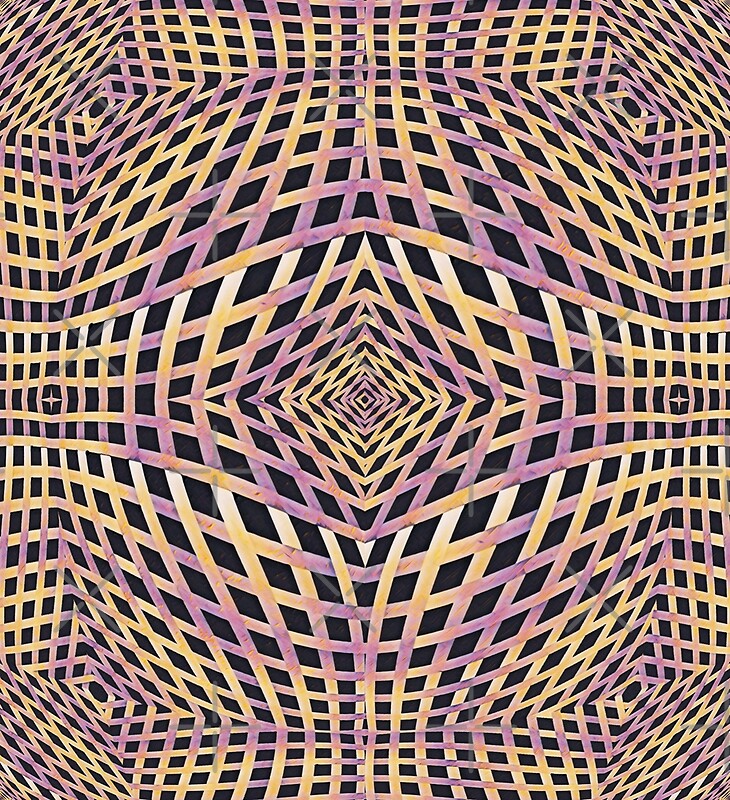 "Solid twisting mesh, volume representation" by helenkaiy | Redbubble