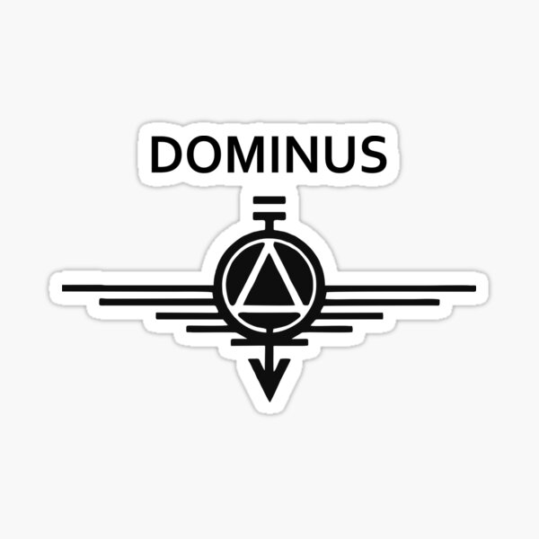Dominus Stickers | Redbubble