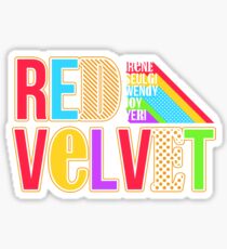 Red Velvet: Pegatinas | Redbubble