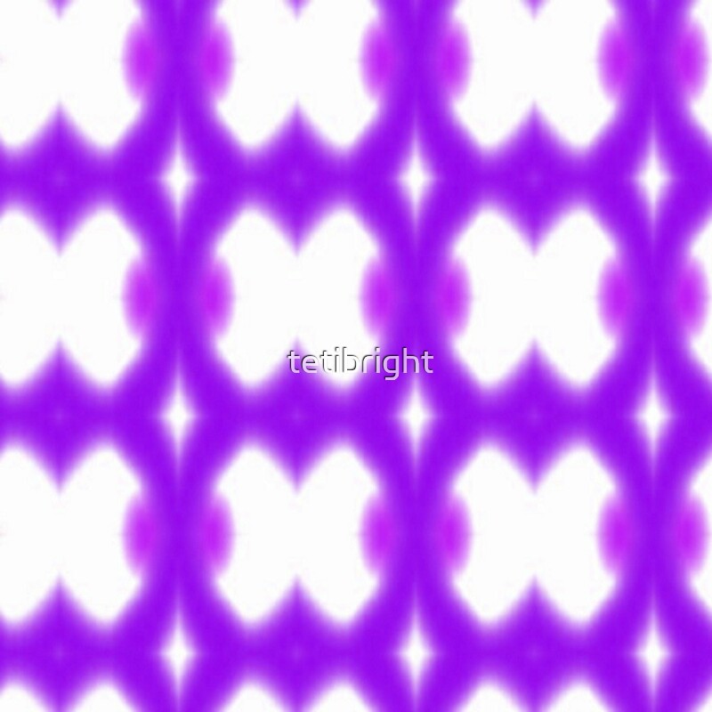 "Purple and white abstract pattern" by tetibright | Redbubble