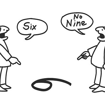 "Six not Nine" Poster for Sale by MilkAnna | Redbubble