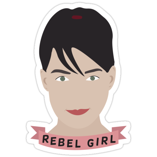 Rebel Girl Stickers By Feminist Junk Redbubble