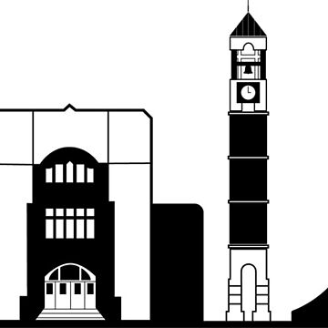 "Purdue University Skyline" Sticker for Sale by amyrae13 | Redbubble