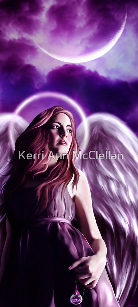 "Todd's Gaurdian Angel" by Kerri Ann McClellan | Redbubble