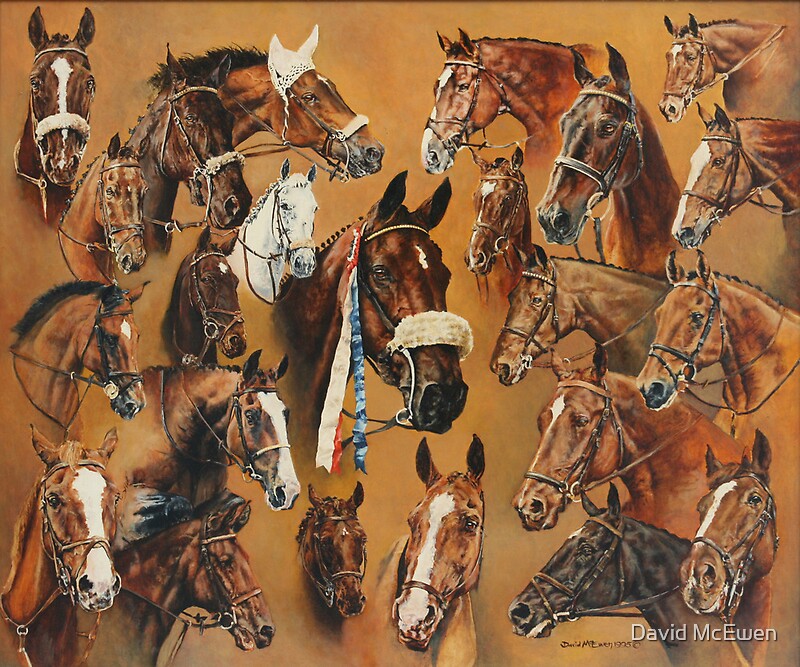 "The Winners of The Hickstead Show Jumping Derby." by David McEwen ...