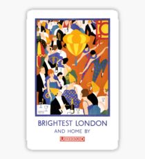 London Underground: Stickers | Redbubble