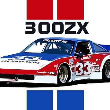 "Paul Newman Bob Sharp Racing Nissan 300ZX " Poster for Sale by ...