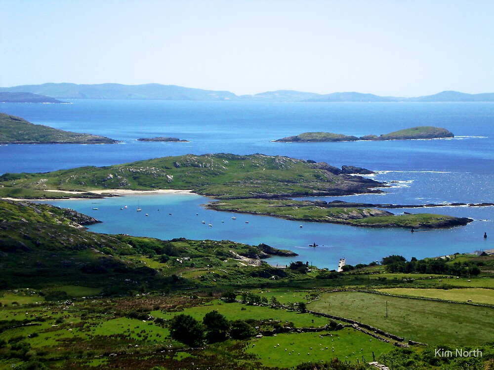 "Derrynane Bay - Caherdaniel, Ireland" by Kim North | Redbubble