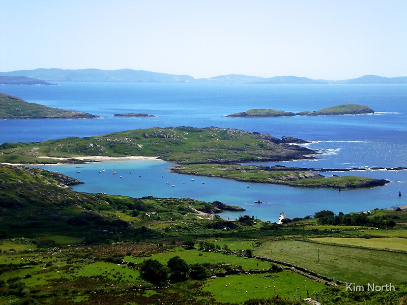 "Derrynane Bay - Caherdaniel, Ireland" by Kim North | Redbubble