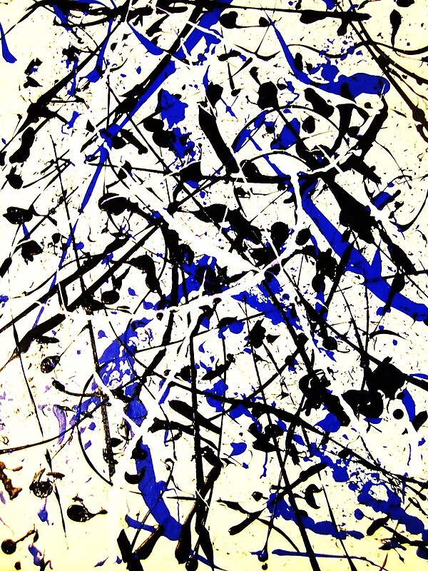 "Abstract Splatter Painting" by jlv- | Redbubble
