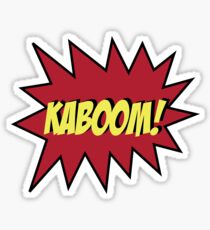 Kaboom: Stickers | Redbubble