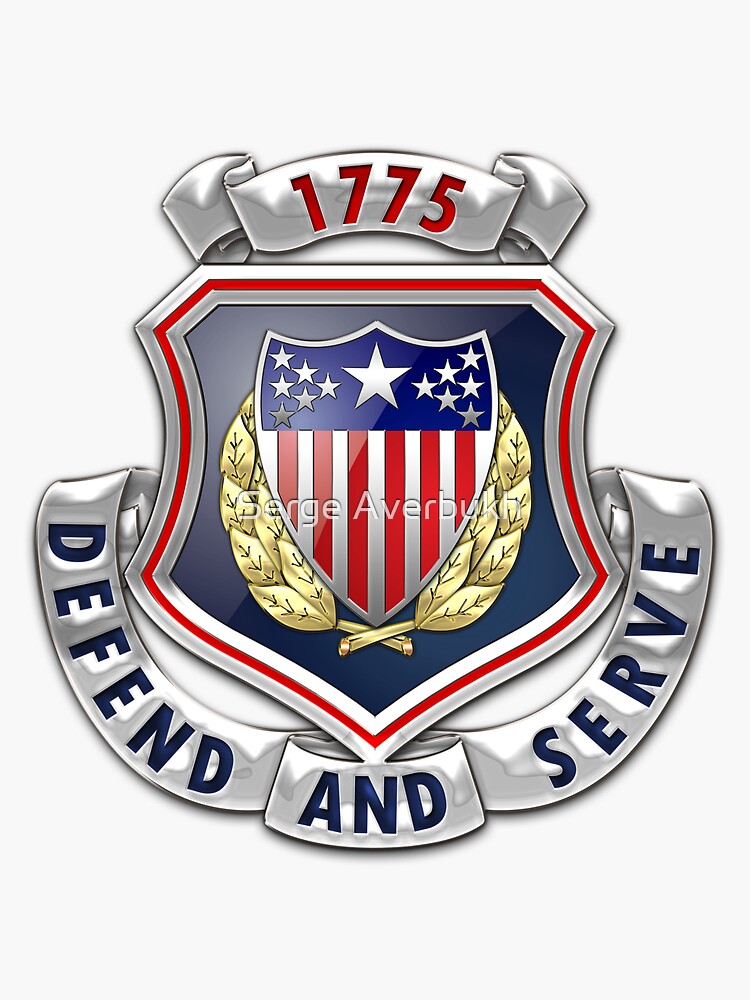 Pegatina «Adjutant General's Corps - AG Corps Regimental Insignia over ...