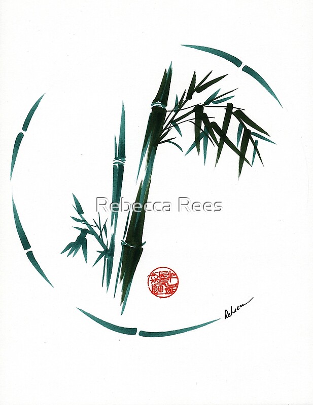 "DREAM - Original enso brush painting" by Rebecca Rees | Redbubble