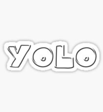 Yolo: Stickers | Redbubble