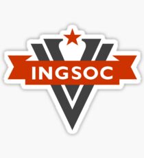 Ingsoc Stickers | Redbubble