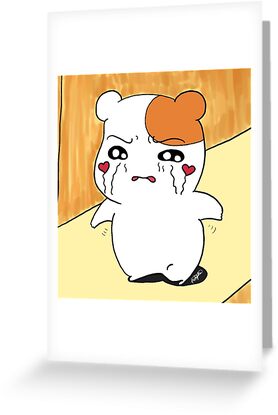 "Crying Hamtaro" Greeting Card by ellari | Redbubble