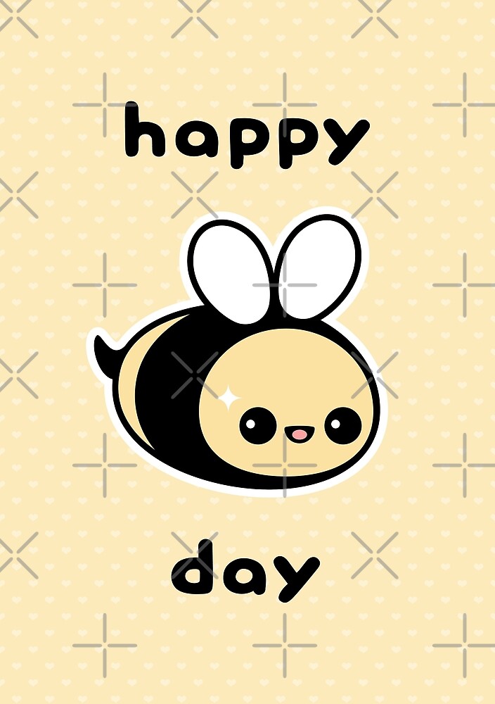 "Cute Bee Birthday" by sugarhai | Redbubble