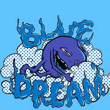 "Blue Dream" Sticker for Sale by cheechardman | Redbubble