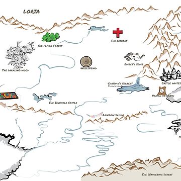 "Fillory Map" Poster for Sale by FillorianQueen | Redbubble