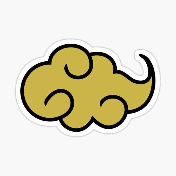 Flying Nimbus Stickers | Redbubble