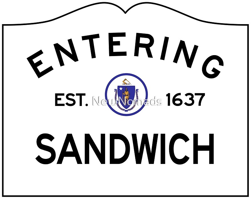 "Entering Sandwich Massachusetts - Commonwealth of Massachusetts Road ...