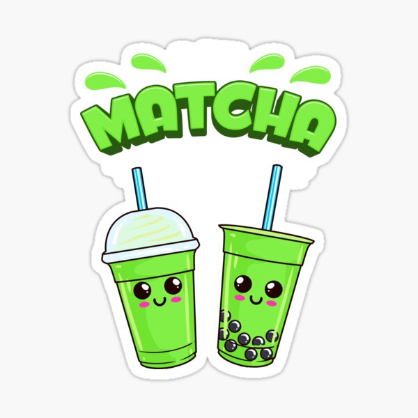 Matcha Pun Stickers | Redbubble