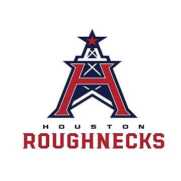 "Houston Roughnecks Logo XFL Team" Sticker for Sale by nickcosky ...