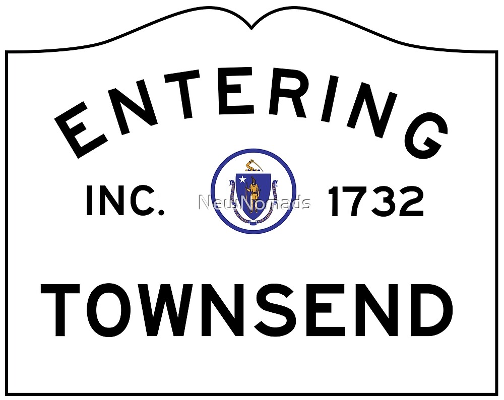 "Entering Townsend Massachusetts - Commonwealth of Massachusetts Road ...