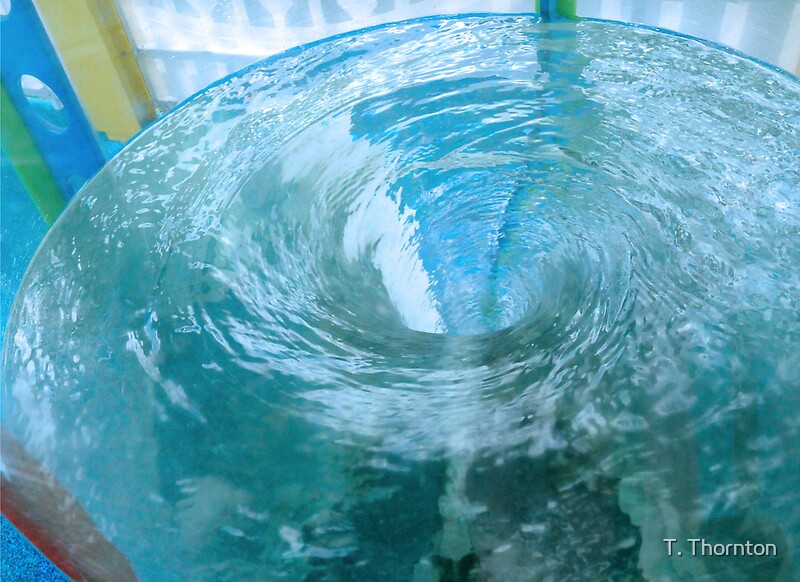 "Man Made Whirlpool- view from top" by T. Thornton | Redbubble