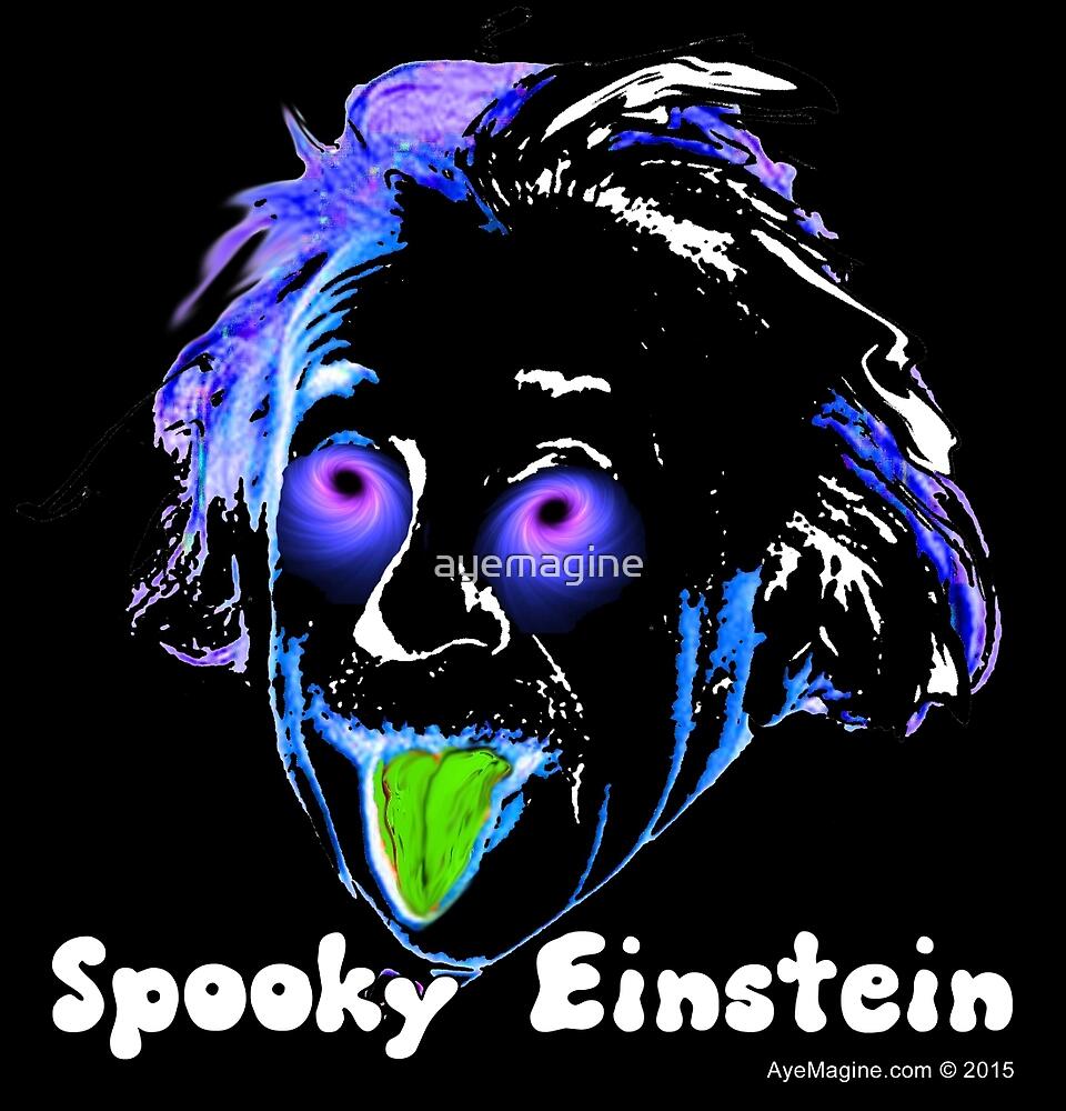 "Spooky Einstein Nebula" by ayemagine | Redbubble