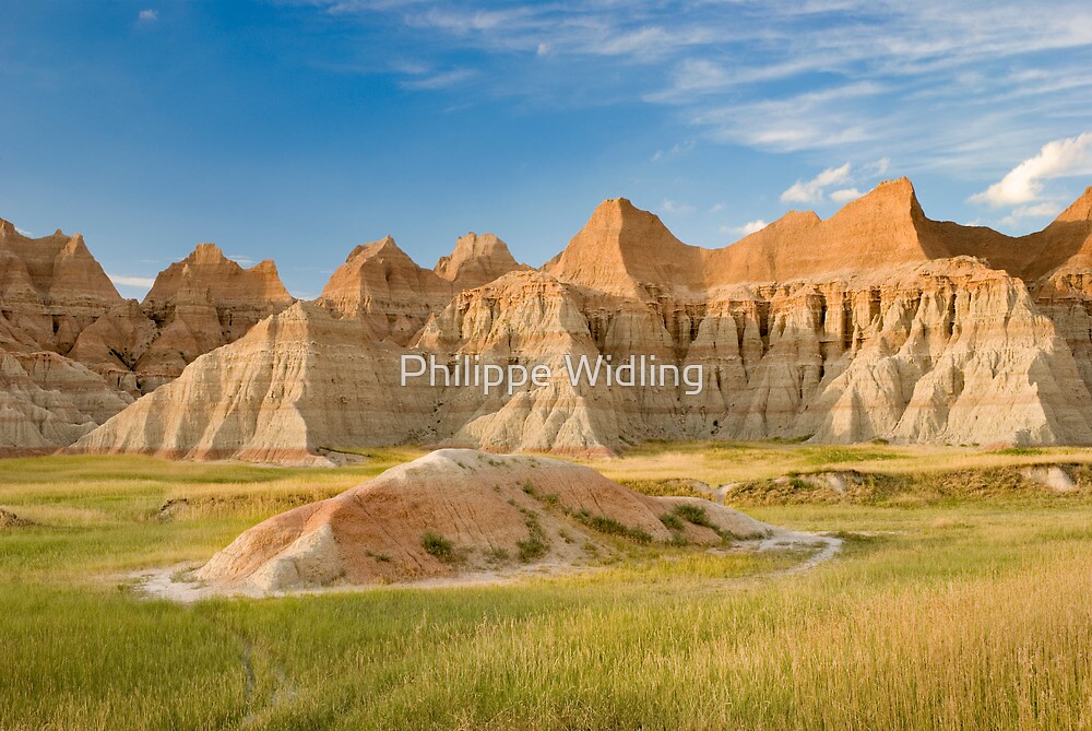 "The colorful hills of Badlands National Park,Wyoming, USA" by Philippe ...