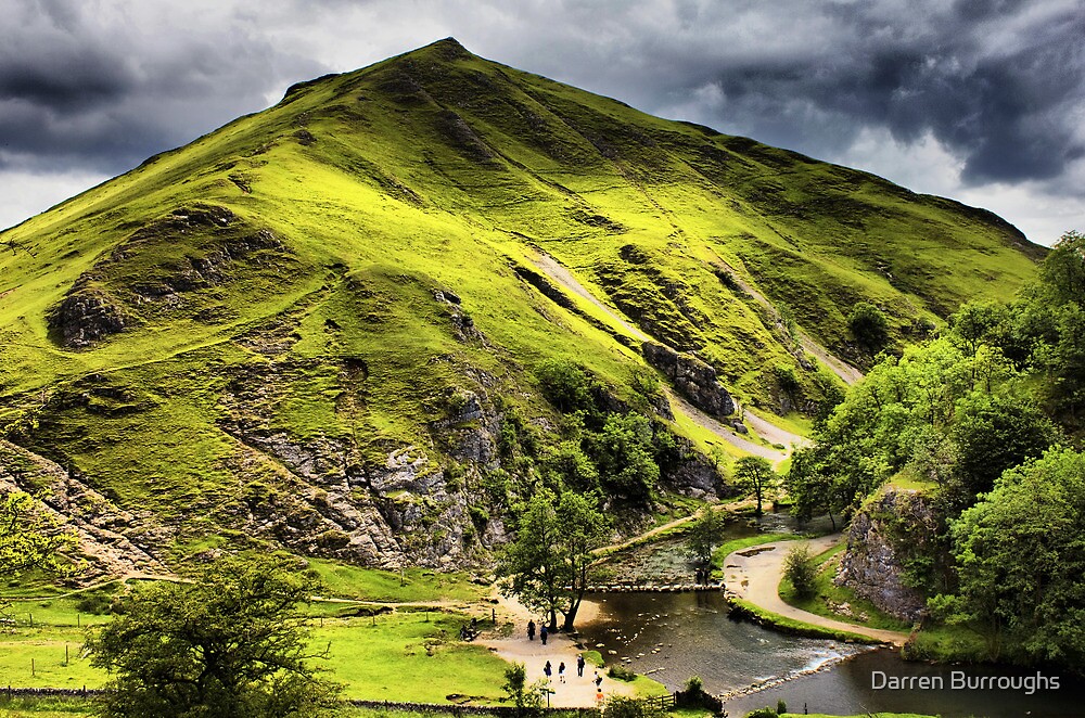 "Dovedale, Thorpe Cloud Stepping Stones" by Darren Burroughs | Redbubble