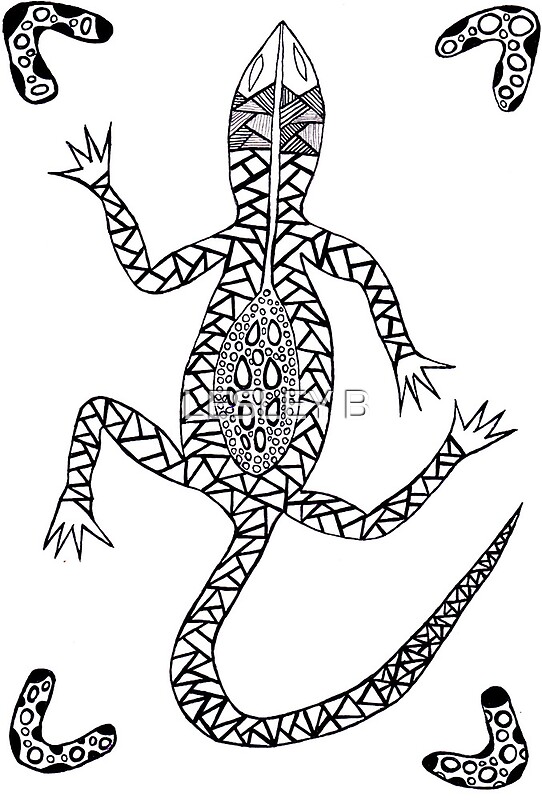 "Goanna ..." by LESLEY BUtler | Redbubble