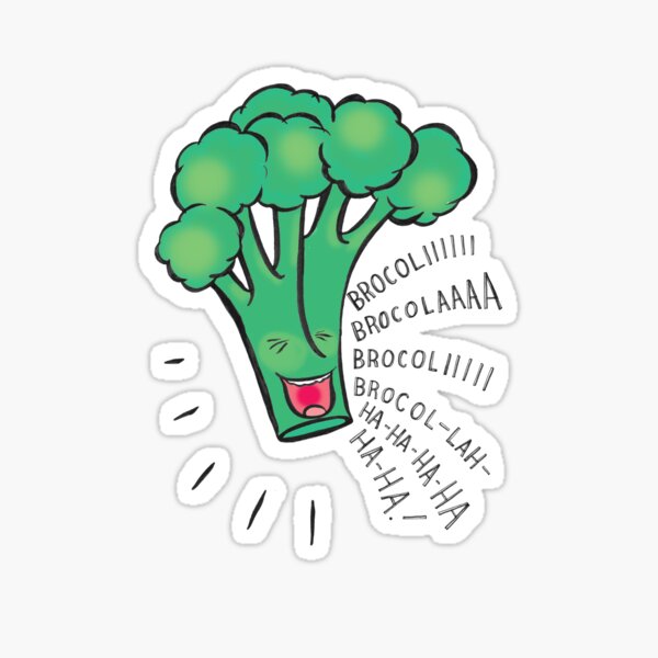 Brocoli Stickers | Redbubble