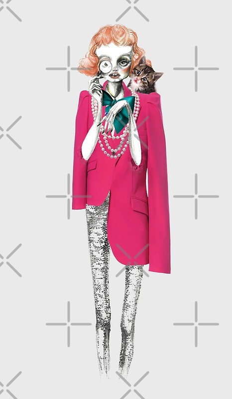 "Monocle Lady" by RoseOfNoMan | Redbubble