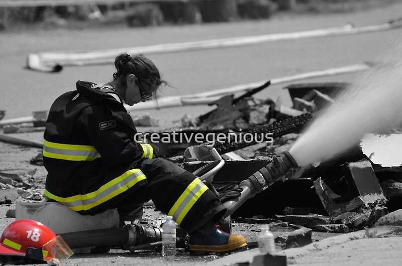 "Magnetawan General Store Fire" by creativegenious | Redbubble