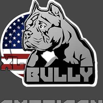 "American xl bully " Sticker for Sale by AdrainChilders | Redbubble