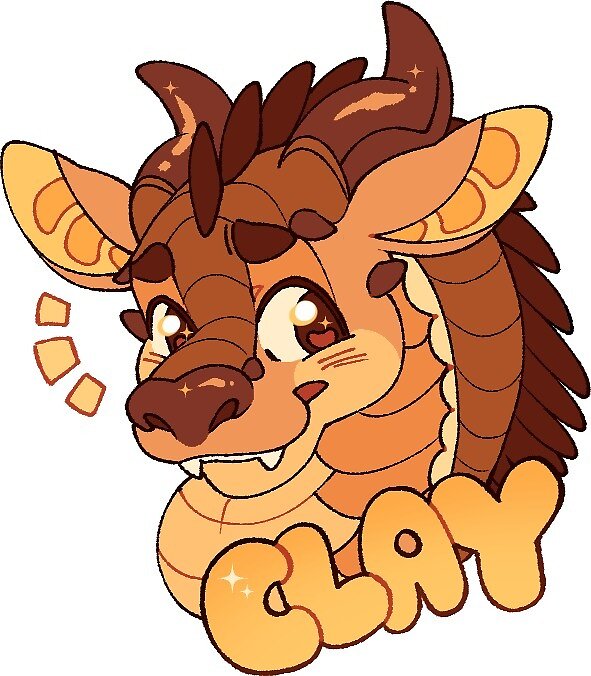 "Wings Of Fire WOF Clay " by Maxwell Maxpawb | Redbubble