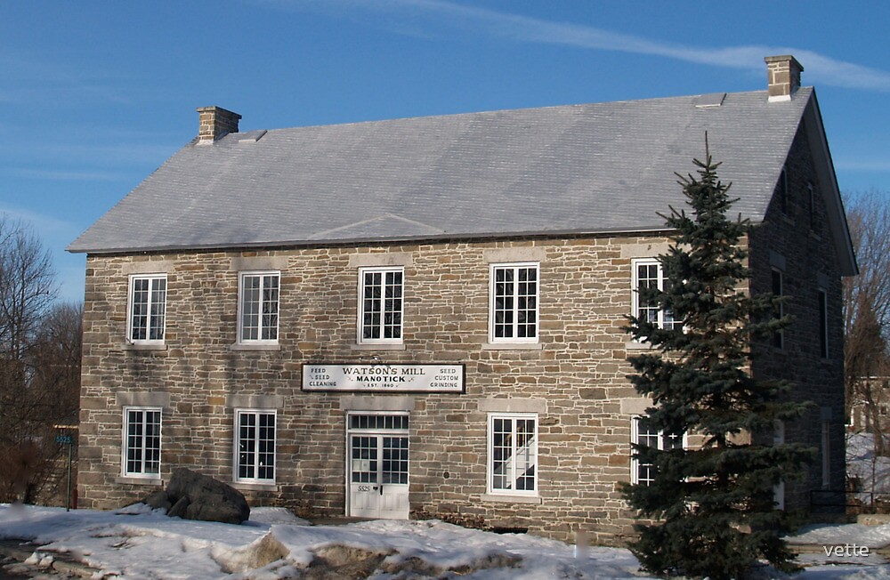 "Watson's Mill, Manotick, Ontario, Canada" by vette | Redbubble