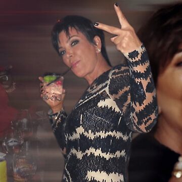 "Iconic Kris Jenner " Greeting Card for Sale by AshenWolfx | Redbubble