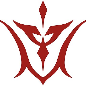 "Fate Command Spell - Gudako Female (red - white background)" Sticker ...