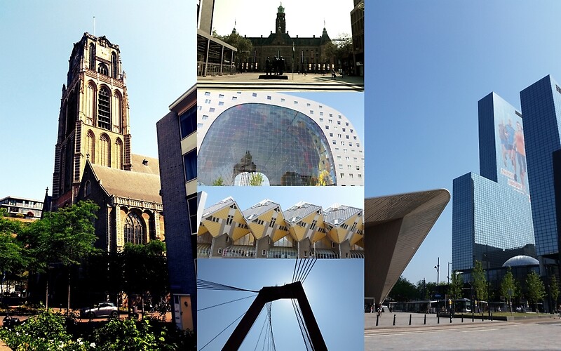 "Photo collage Rotterdam 1" by kultjers | Redbubble