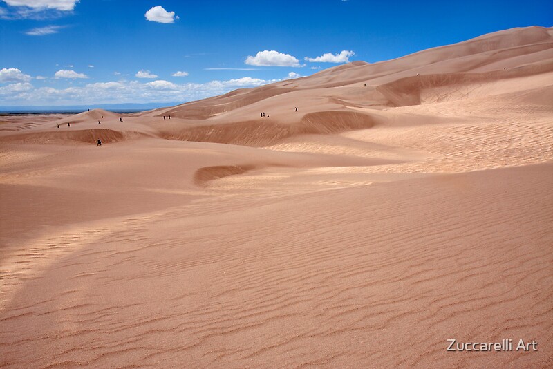 "Star Dune - Great Sand Dunes, Colorado" by Alex Zuccarelli | Redbubble