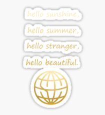 Hello Im: Stickers | Redbubble