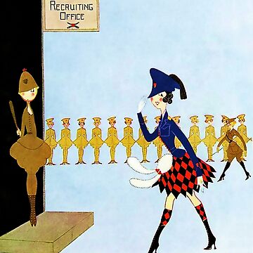 Recruiting Office” by Annie Fish" Art Board Print for Sale by ...