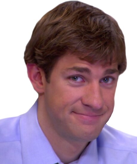 "Jim's Smirk - The Office" Posters by TellAVision | Redbubble
