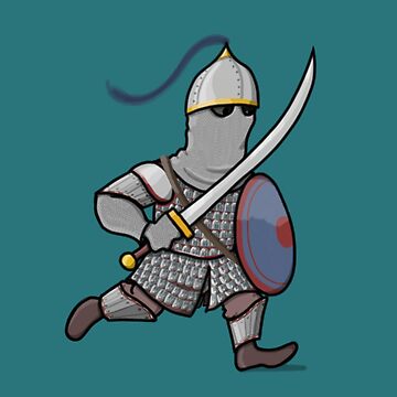"Byzantine Cataphract v2" Sticker for Sale by foojer | Redbubble