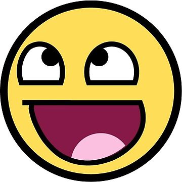 "Awesome Face Epic Smiley HEHE" Essential T-Shirt for Sale by Thomas ...