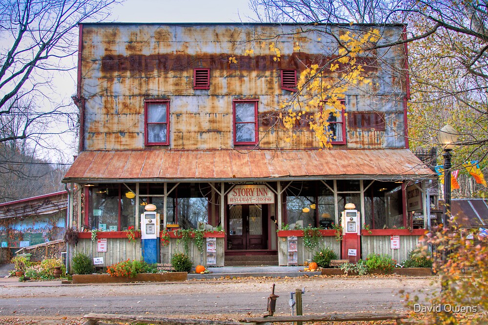 "The Story Inn is Indiana's oldest country inn" by David Owens | Redbubble